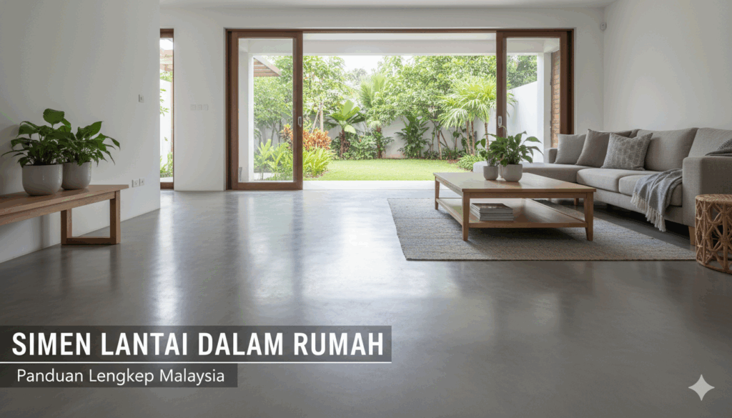 Simen Lantai untuk dalam Rumah: Panduan Lengkap Malaysia - Binaanku.com